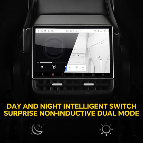 Rear Seat Touch Screen Entertainment System AC Control for Tesla Model ...