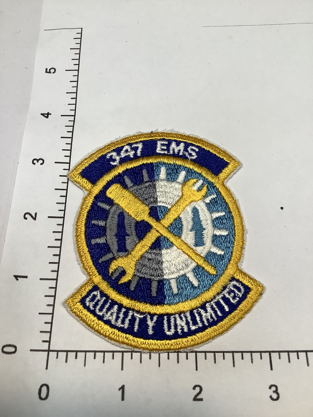 U.S.A.F. 347th EMS SQUADRON PATCH | eBay