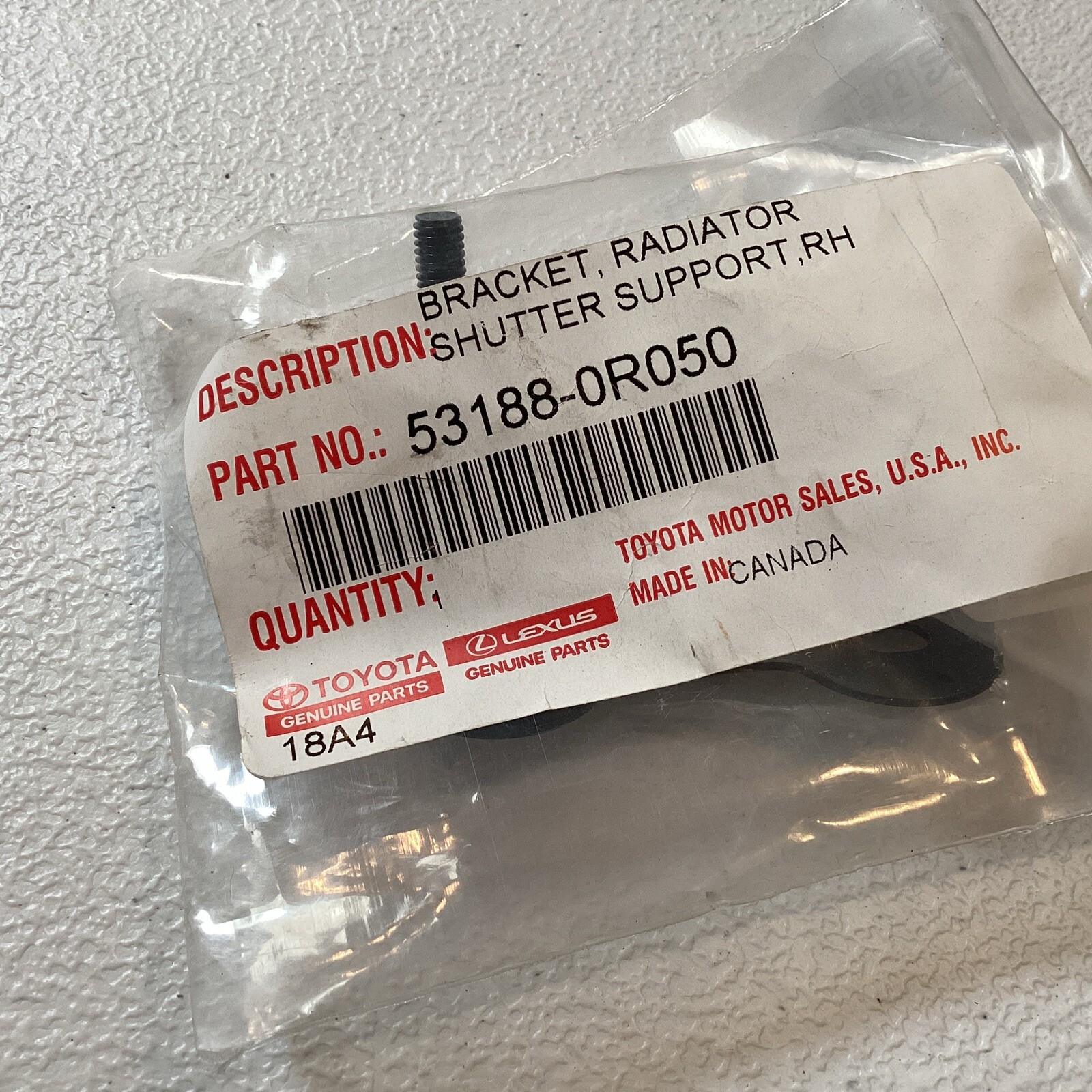 New Genuine Toyota Side Support Bracket 53188-0R050 | eBay