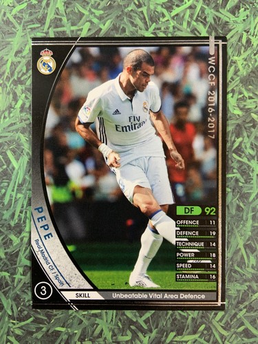 Panini WCCF 2016-17 Pepe Real Madrid Football Soccer card | eBay