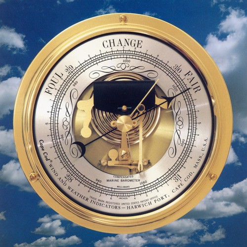 Brass Marine Barometer By Cape Cod Wind and Weather | eBay