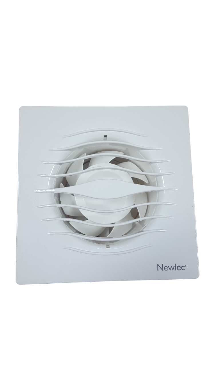 Bathroom Extractor Fan with Timer & Backdraught Shutters - Newlec ...