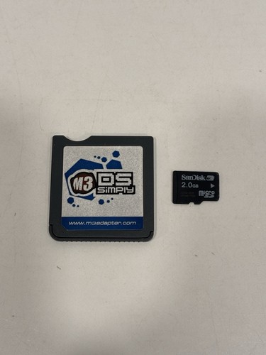 M3 DS Simply 3 in 1 DS Cartridge (Nintendo DS) With Micro SD Card | eBay