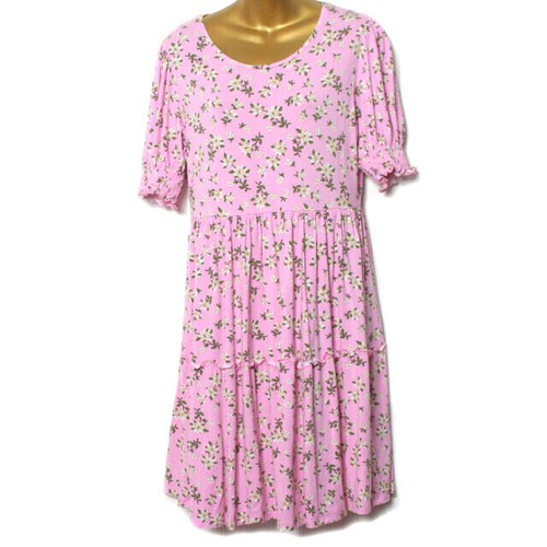 Draper James Women Pink Lee Ann Magnolia Knit Viscose Dress Medium | eBay