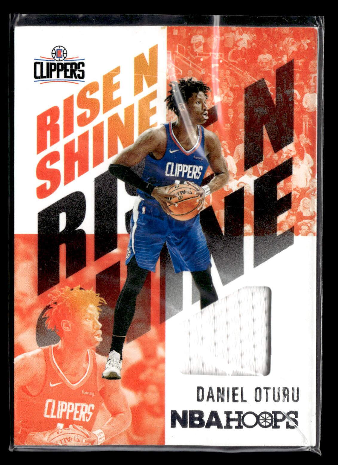 2020 Hoops #RNS-DOT Daniel Oturu Rookie Rise N Shine Memorabilia Mint+ ...