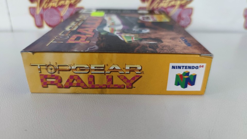 Top Gear Rally Gig Nintendo 64 n64 Nes New Pal Version MIB Stock Fund ...