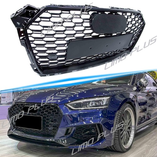 For 2017 2018 2019 Audi A5 S5 B9 RS5 Style Front Bumper Honeycomb ...