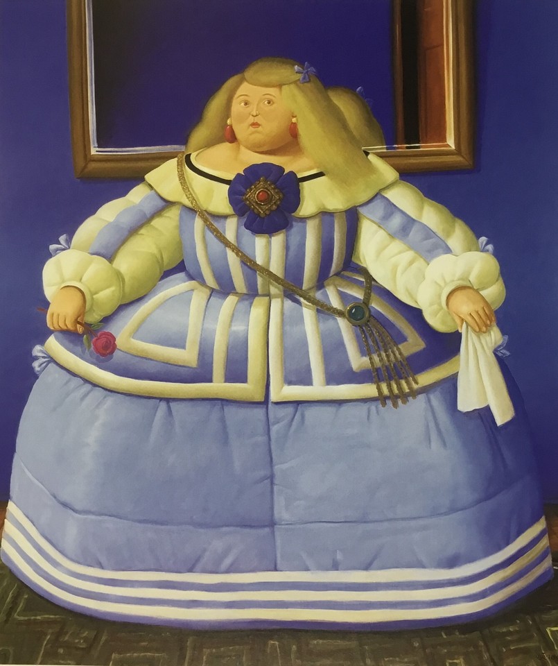 Fernando Botero After Velazquez Custom Framed Print | eBay