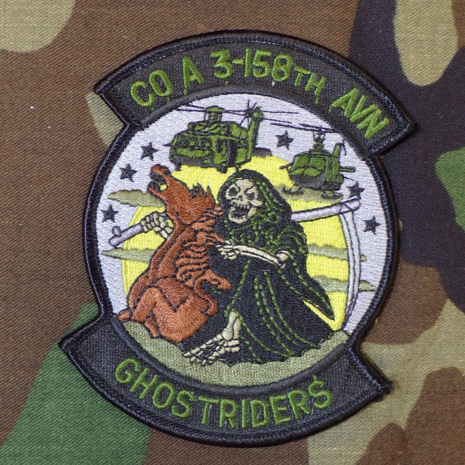 US Army A Co, 3rd Battalion, 158th Aviation Regiment (Ghostriders ...