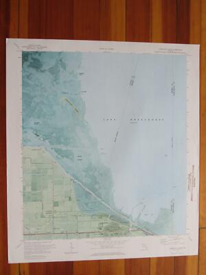 Clewiston North Florida 1976 Original Vintage USGS Topo Map | eBay