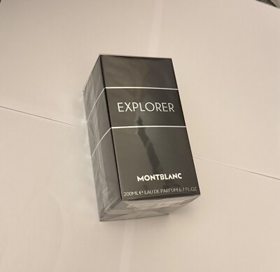 Mont Blanc Explorer Eau de Parfum 200ml Spray Brand New & Sealed ...