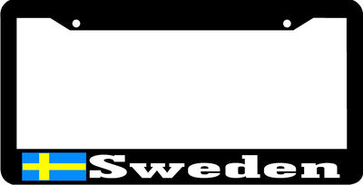 SWEDEN flag swede License Plate Frame | eBay