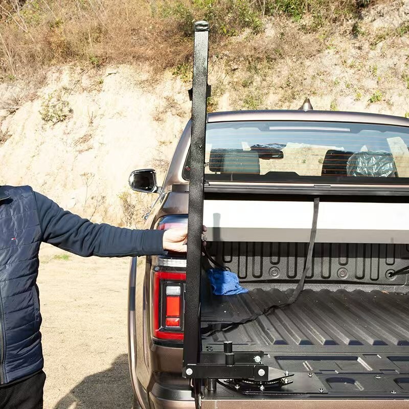 Truck Pickup Folding Bed Stairs Tailgate Ladder Step For Rivian R1T ...