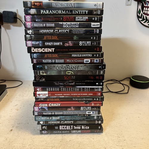 Lot Of 38 DVDs Horror Thriller | eBay