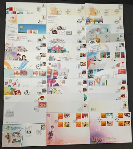 Hong Kong Covers 2000-2020s A Group of 39 Official Commemorative Covers ...