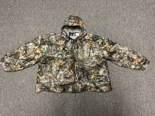 Frog Toggs Rain Jacket Realtree Camo Lightweight Hunting Full Zip Men’s ...