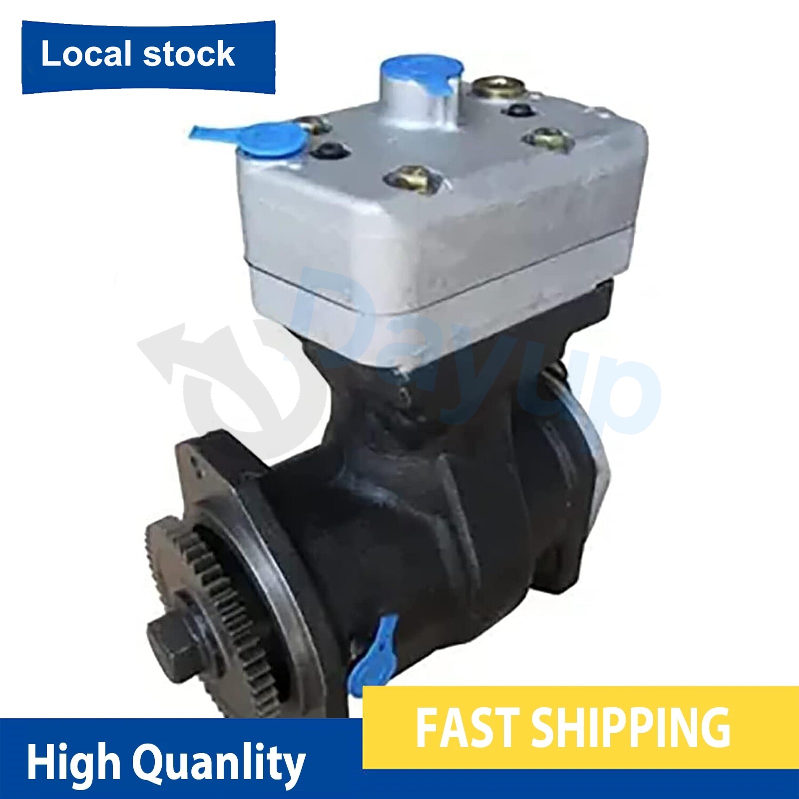 Air Compressor 224-0003 For Caterpillar 3126B 3126E C7 Engine 120H 12H ...