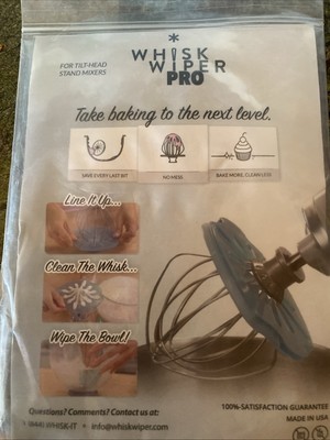 Whisk Wiper® PRO for Stand Mixers-Take Stand Mixing to the Next Level ...