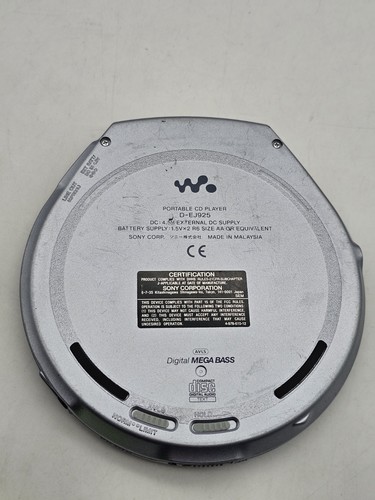 Vintage Sony D-EJ925 Portable CD Walkman Discman G Protection -Bad ...