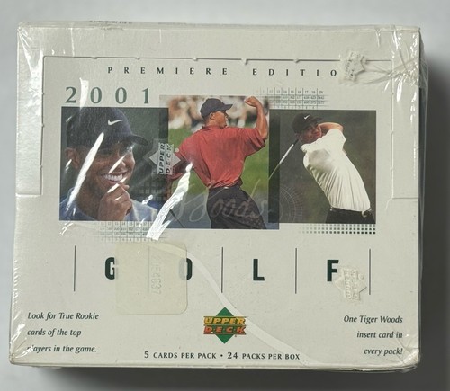 2001 Upper Deck Golf Hobby Box Factory Sealed Box | eBay