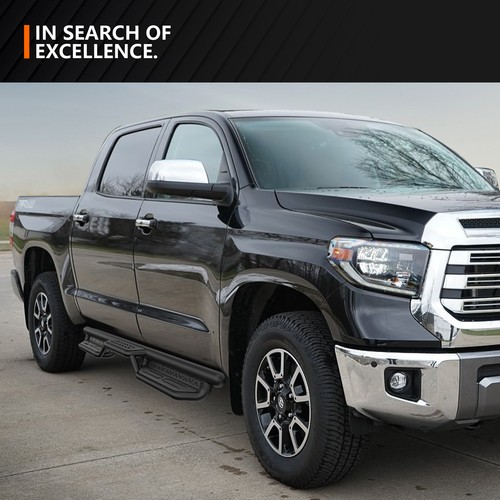 Running Boards Side Steps Rails Nerf Bars For 07-2021 Toyota Tundra ...