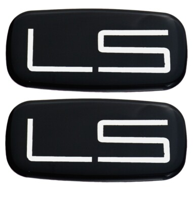 2Pc Black Chrome 99-07 Side Body LS Emblems 3D Badges Replacement ...