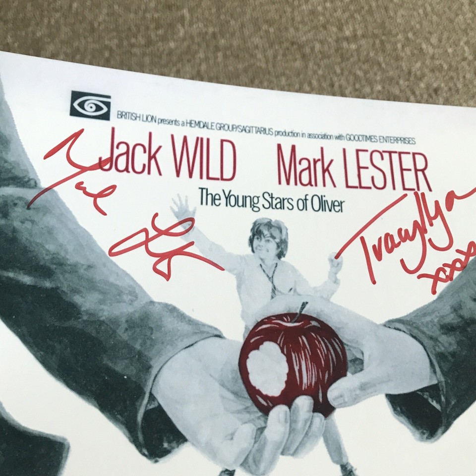 Mark Lester & Tracy Hyde Signed 8x10 Autographed Melody Movie ...