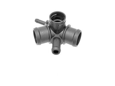 Radiator Coolant Distribution Tee For 1999-2006 VW Golf 2002 2000 2001 ...