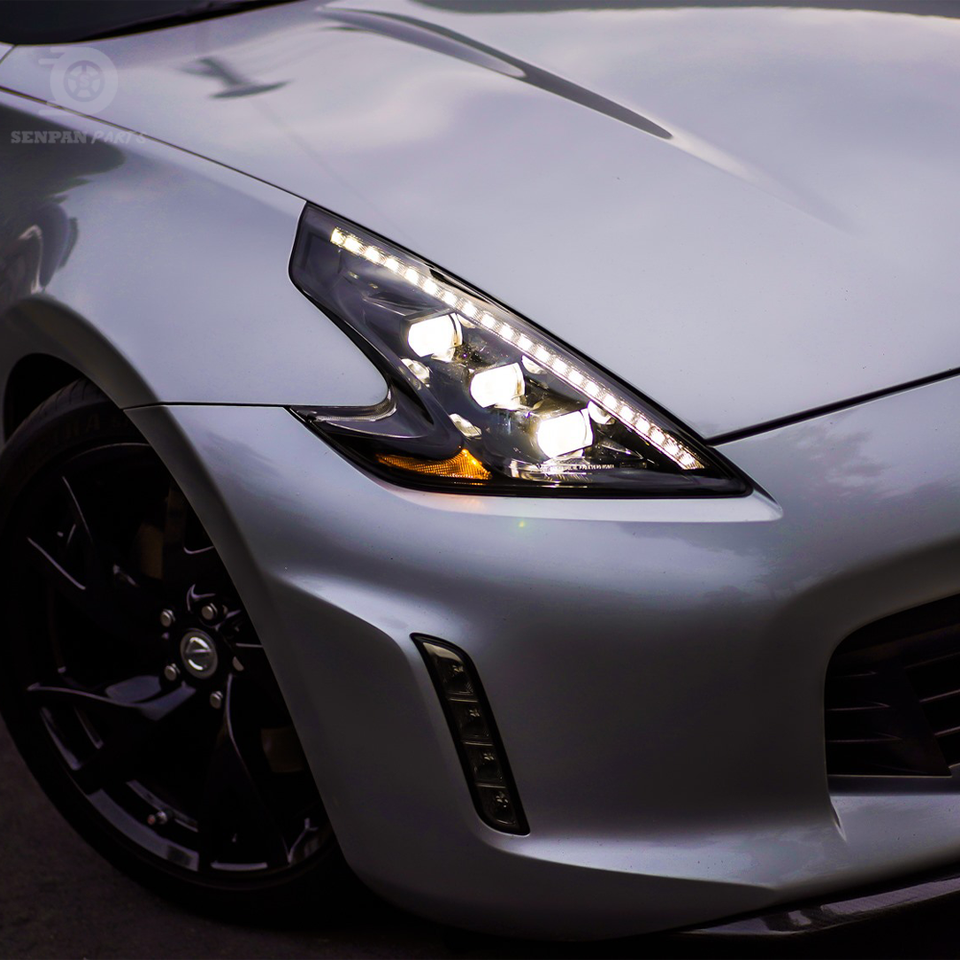 LED Headlight Sequential Compatible With Nissan 370Z Fairlady Z34 ...