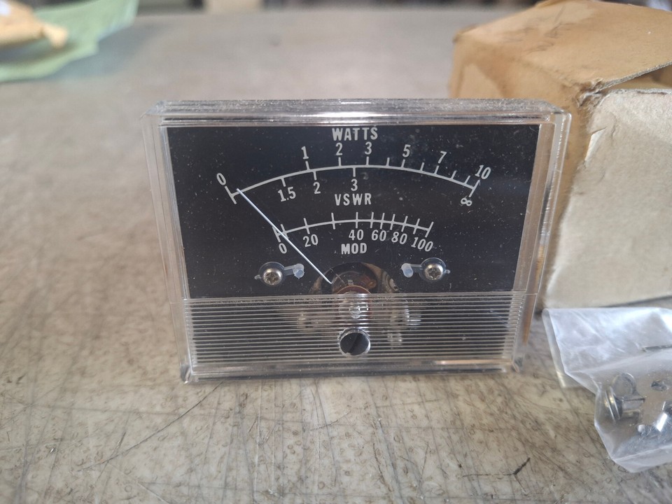 Vintage NOS Ham Radio Replacement Watts Meter VSWR | eBay