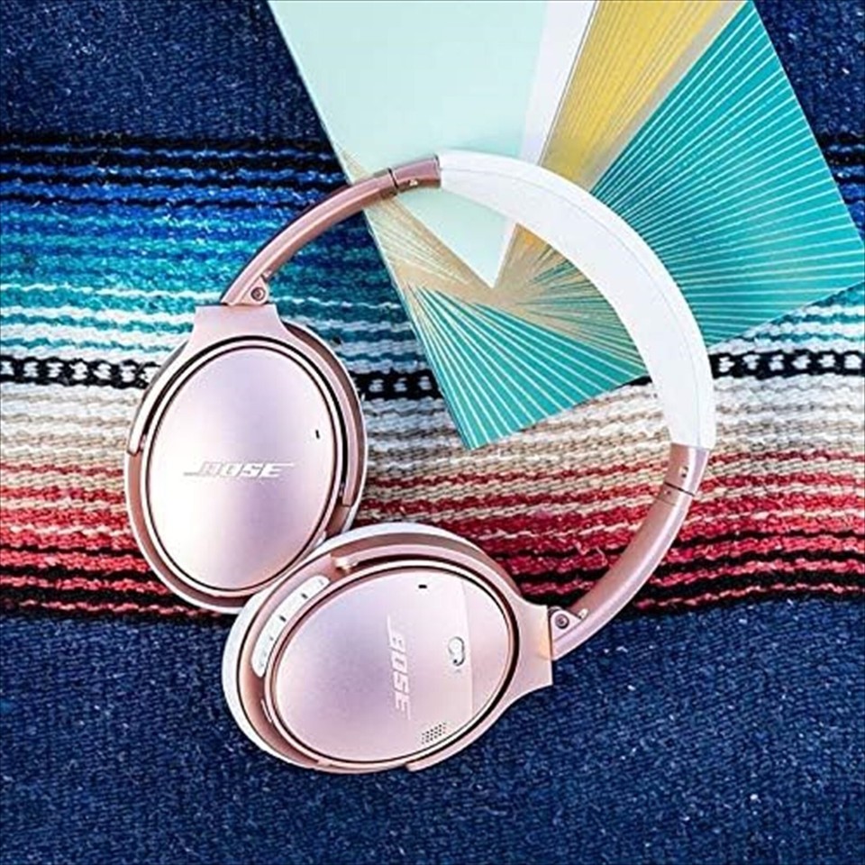 Bose QuietComfort 35 II PINK Rose Gold Noise Cancelling Headphones ...
