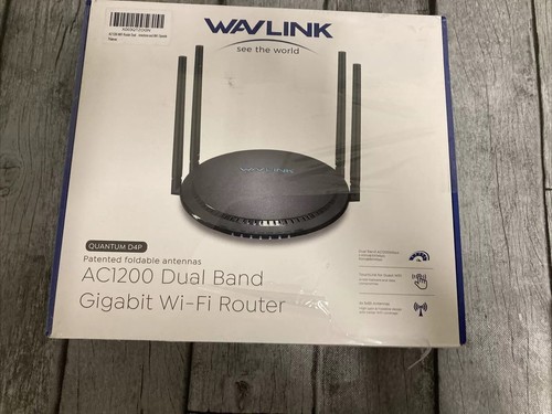 WAVLINK WiFi Router AC1200 Dual Band 5/2.4GHz Wireless Router Long ...