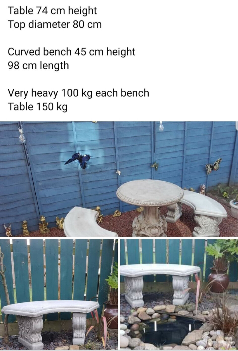 Patio Tile Concrete Tables Benches Concrete Furniture Melbourne,