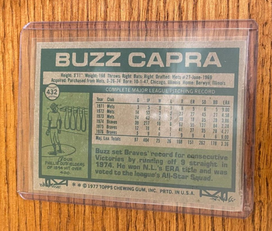 1977 topps #432 Buzz Capra | eBay