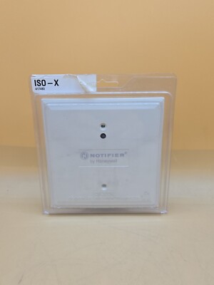 NOTIFIER ISO-X Fire Alarm Fault Isolator Module New | eBay