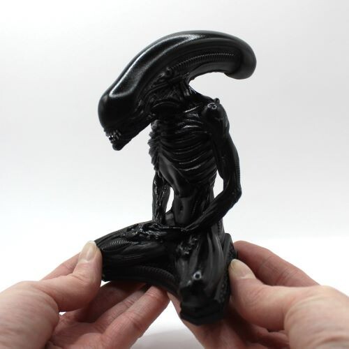 ALIEN MEDITATION Desk Art Highly Detailed Hand Painted Resin Xenomorph ...