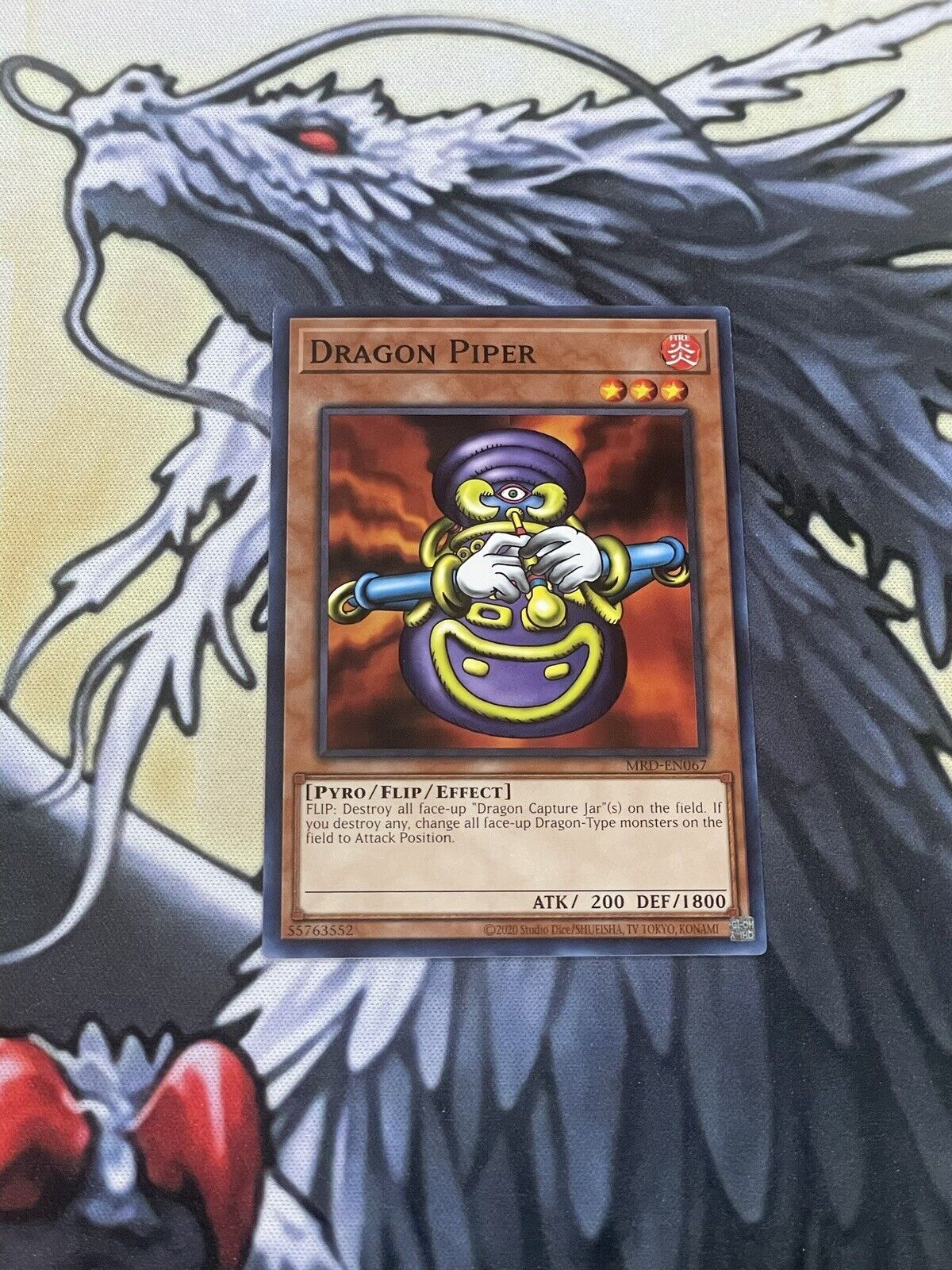 Yugioh Dragon Piper Common MRD | eBay