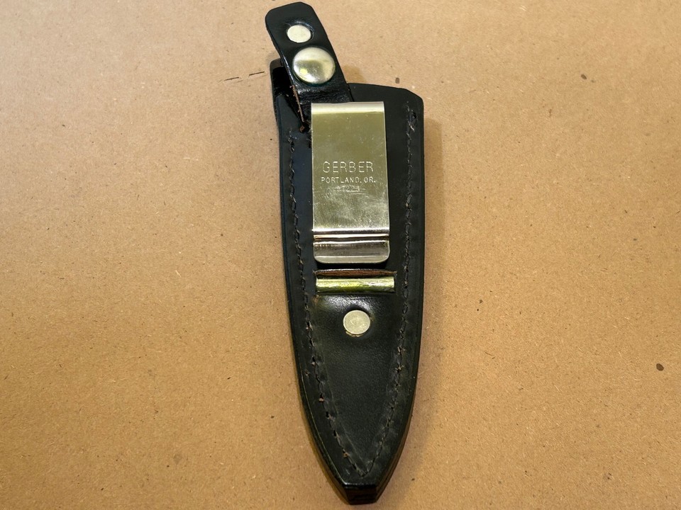 Gerber Command I Fixed Blade Boot Knife w/ Sheath, Never Sharpened ...