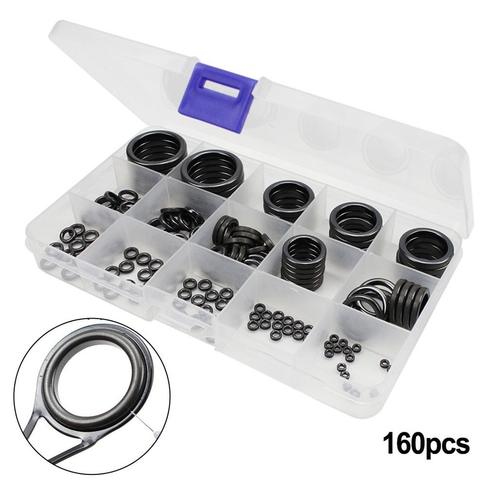 Guide Rings Fishing Ring Carp Fishing Ceramic DIY Fish Rod Repair Kit ...