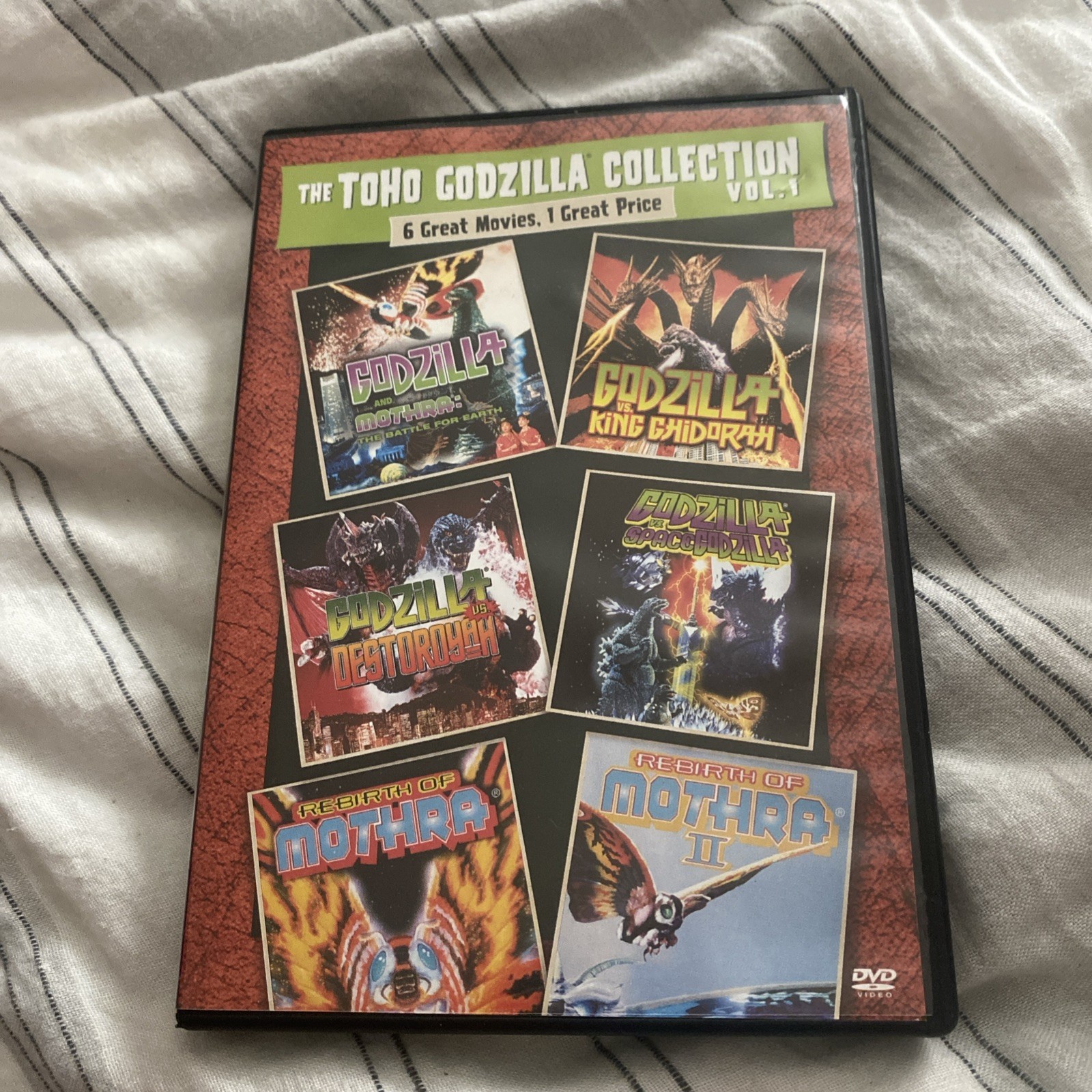 The Toho Godzilla Collection Vol. 1 DVD Set 43396467668| eBay