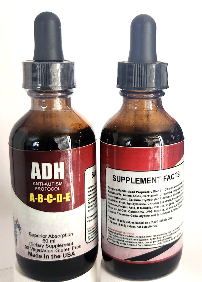 ADH Autism & Attention Deficit Hyperactivity Disorder supplement (Adult ...