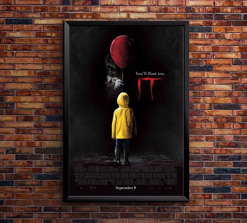 IT - 2017 - Movie Poster - US Version - Teaser | eBay