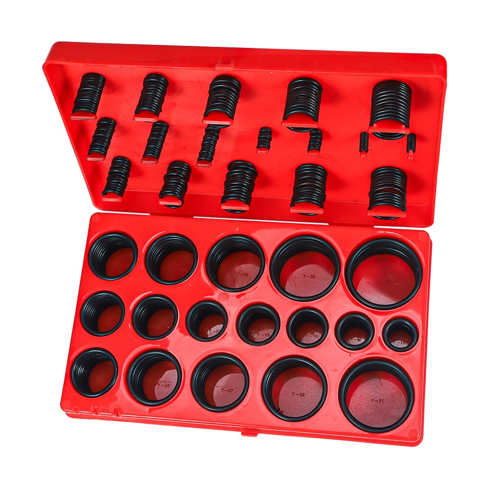 419 PCS Universal O Ring Assortment Set Metric Oil Proof Kit 32 Size O ...