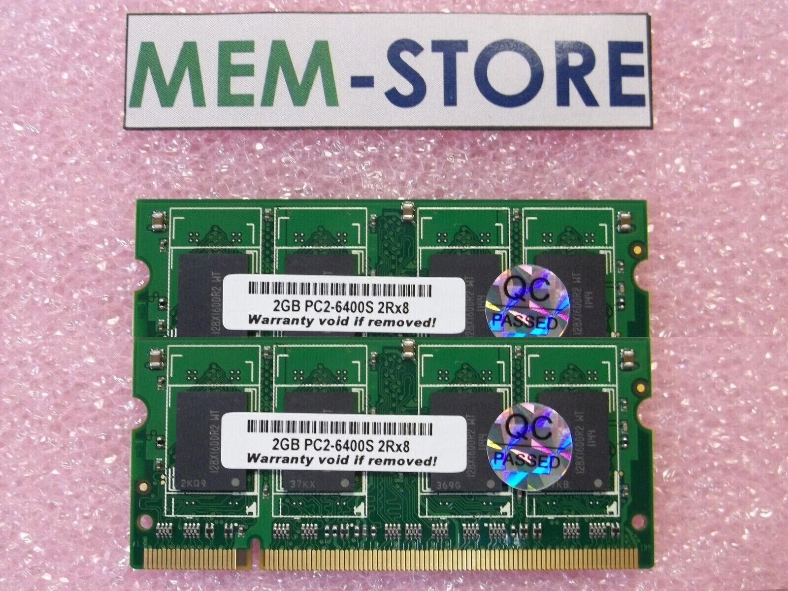 MB413G/B-MB 4GB (2x2GB) DDR2-800 SODIMM Memory RAM for Apple MacBook ...