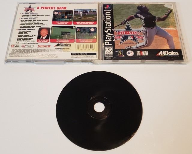 All-Star Baseball '97 Featuring Frank Thomas (Sony PlayStation 1, 1997 ...