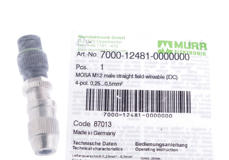 MURR 7000-12481-0000000 7000124810000000 ! NEW ! | eBay