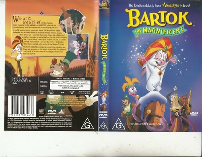 Bartok The Magnificent-1999-Animated Movie-DVD | eBay