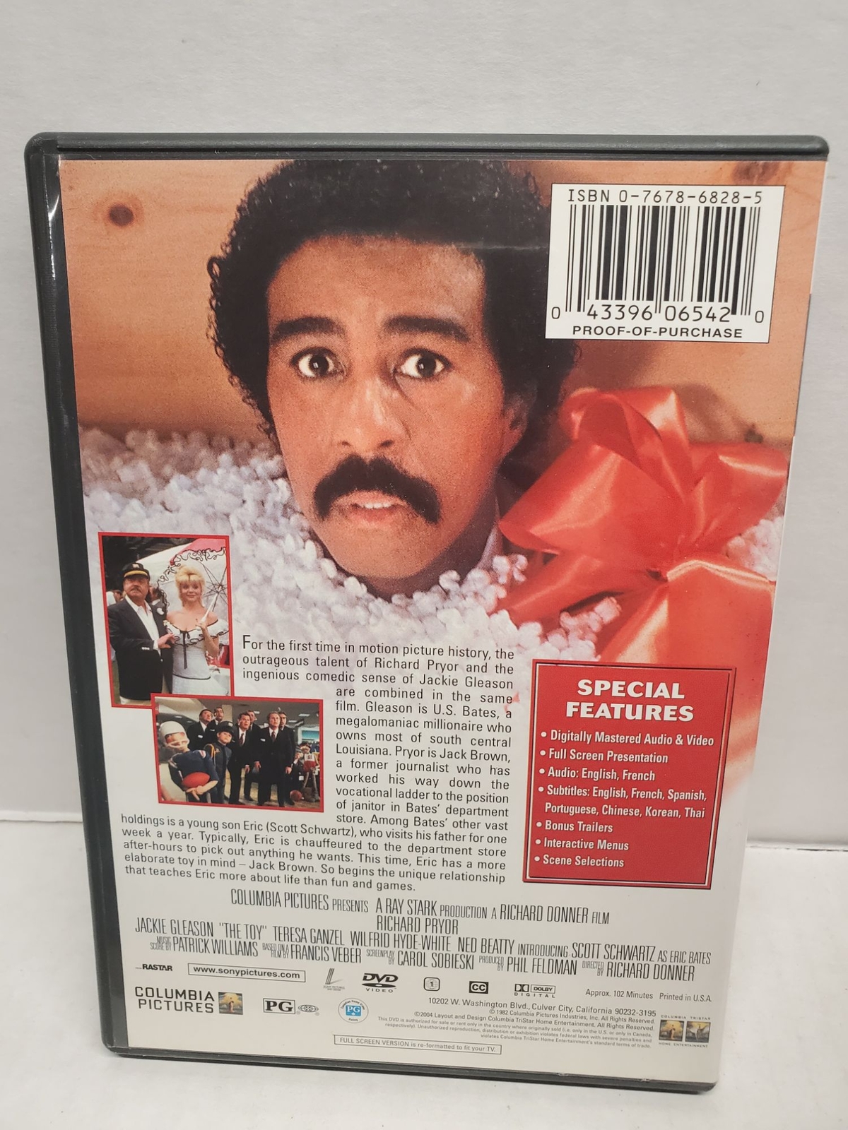 The Toy DVD - Jackie Gleason - Richard Pryor | eBay