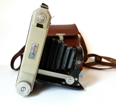 Vtg. KODAK Camera Model A11 France 1950's 620mm film Working Rare ...