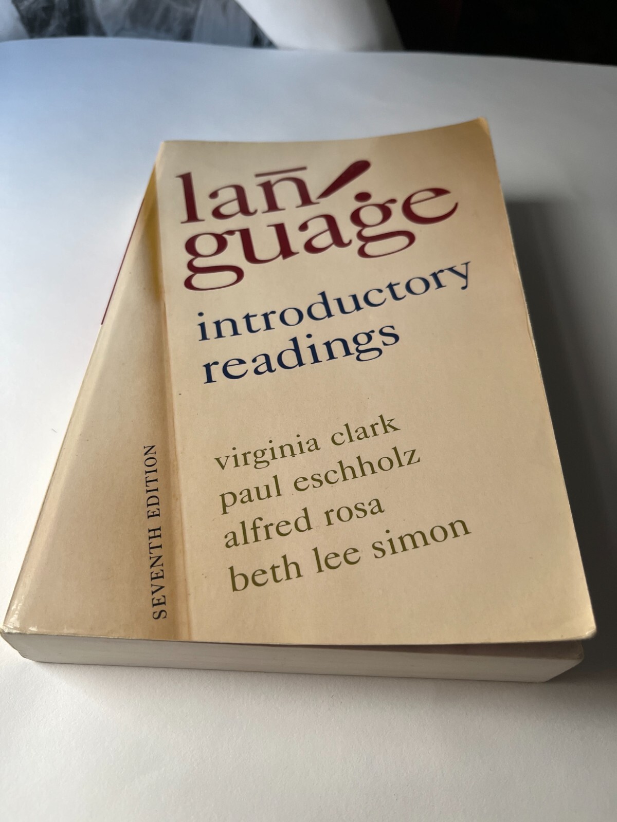 Language : Introductory Readings by Paul Eschholz, Virginia Clark ...